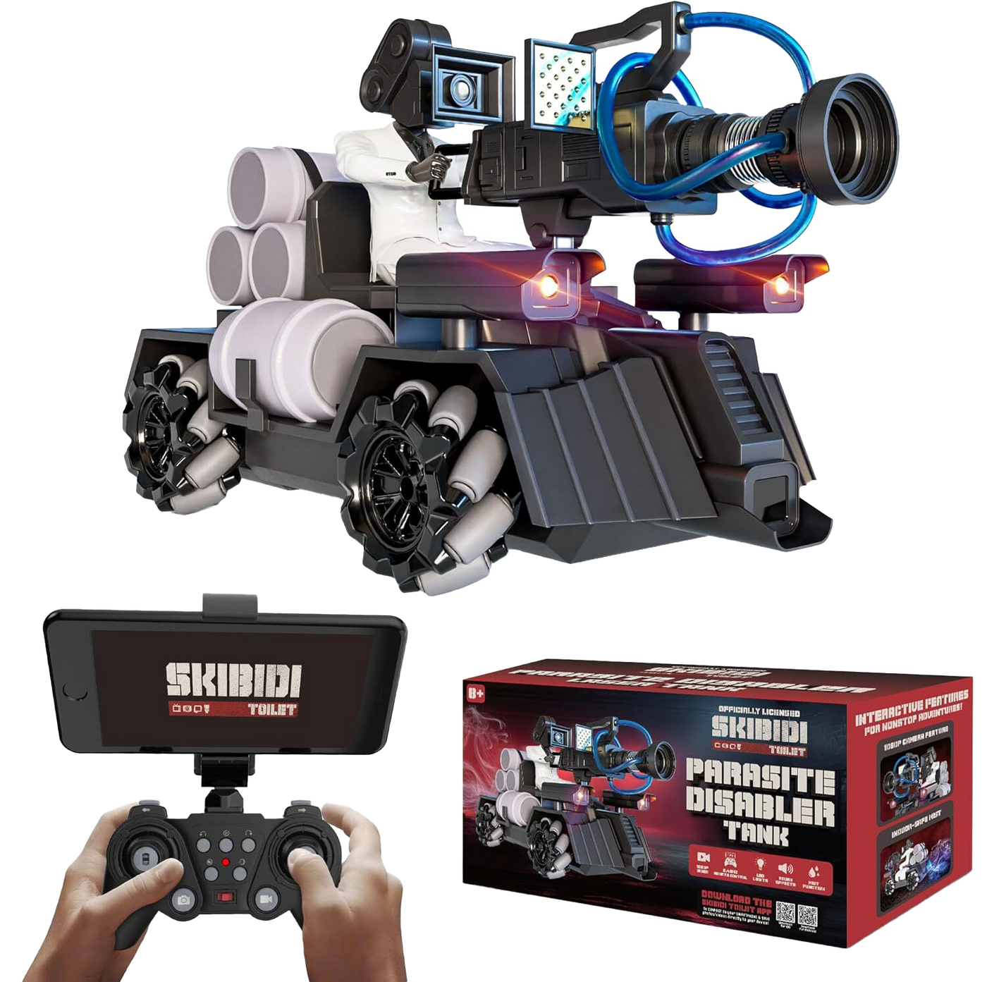 Parasite Disabler Laser Tank RC
