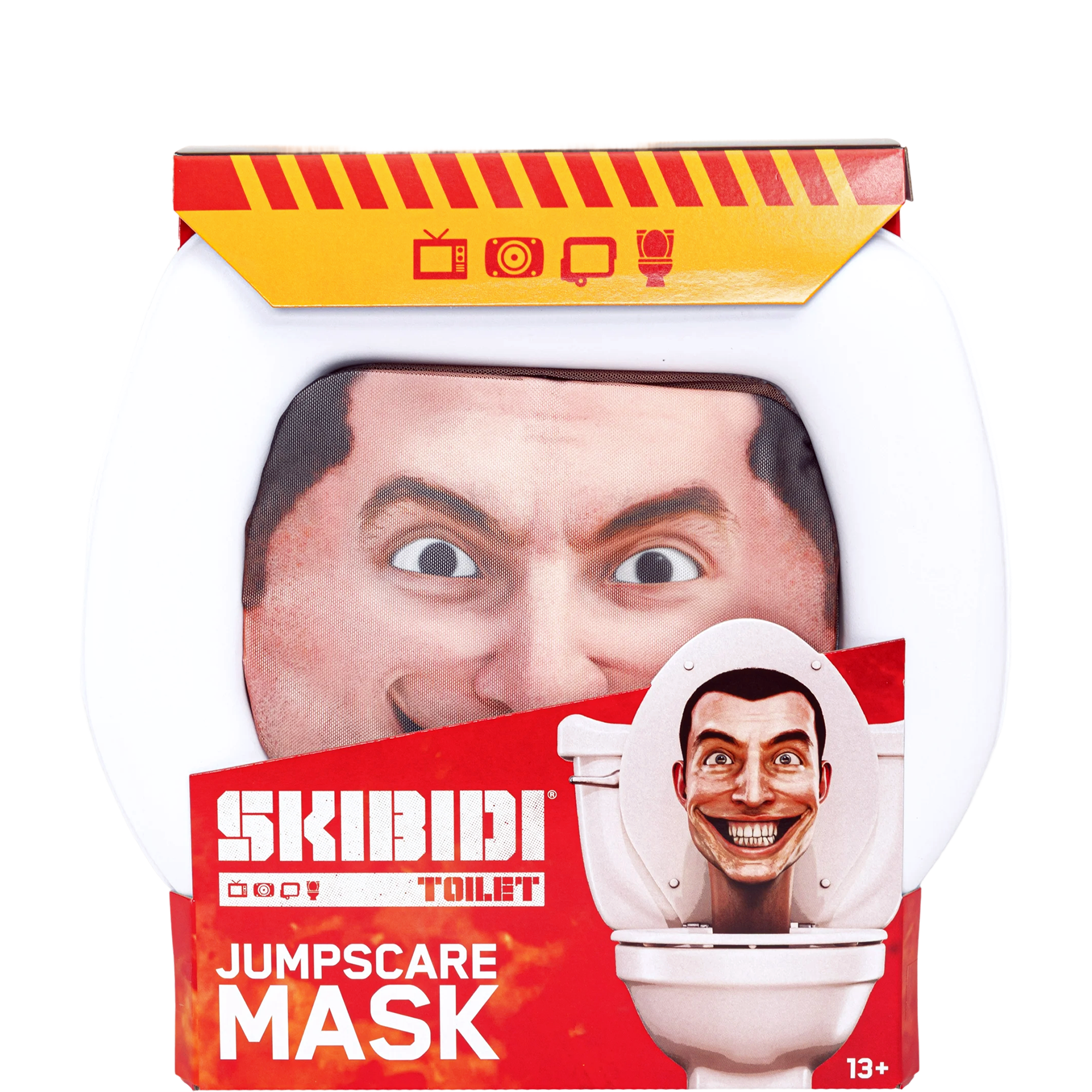 Skibidi Toilet Jumpscare Mask